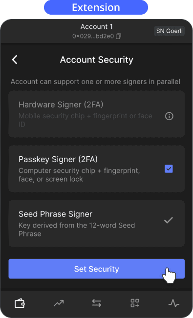 Passkey Signer: Secure Your Crypto With Your Fingerprint